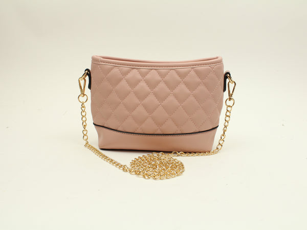 Pink Quilted Purse– Popatu